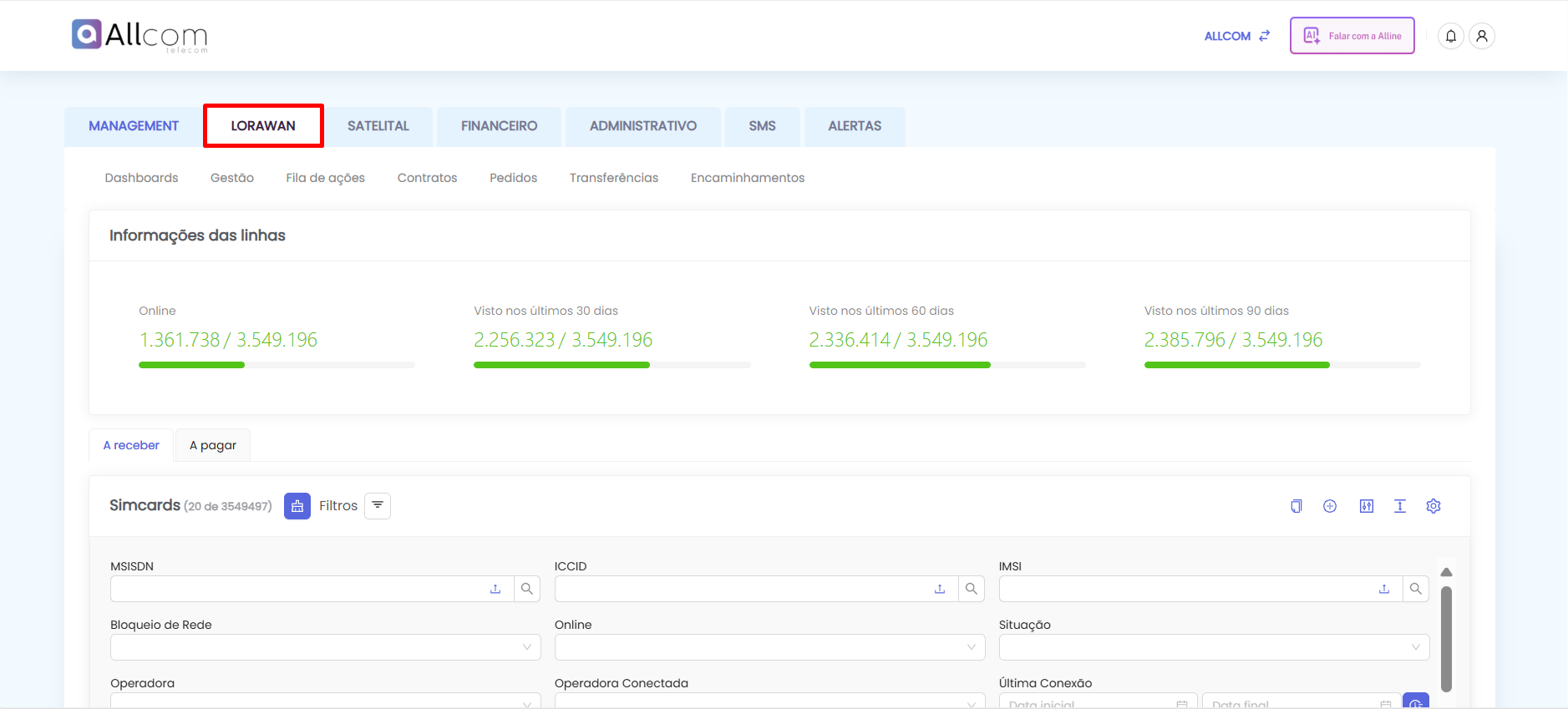 Como alterar Tag – Allcom Telecom